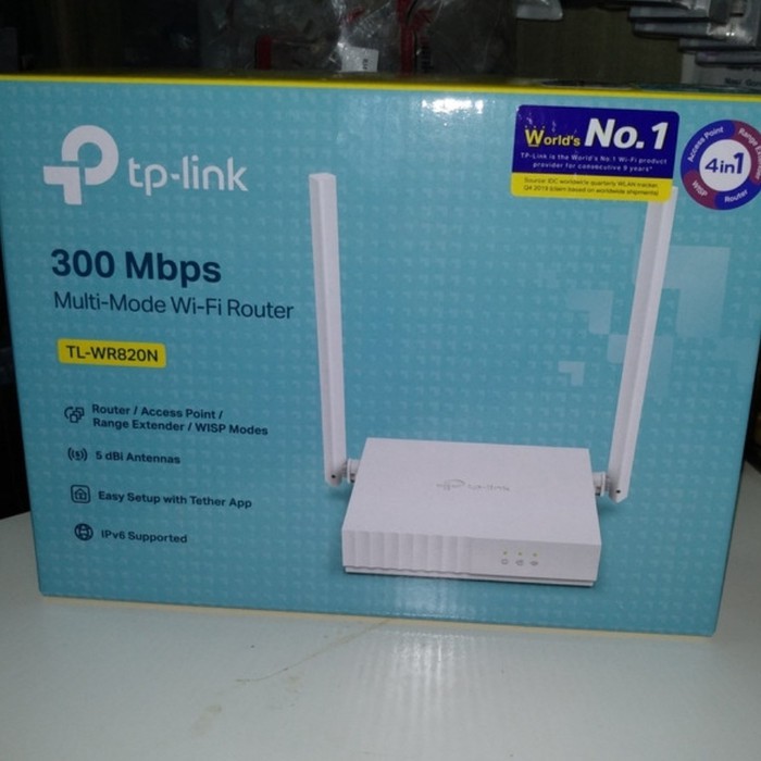 Jual TPlink TL WR820N TL-WR 820N WiFi Router Tplink 300Mbps | Shopee ...