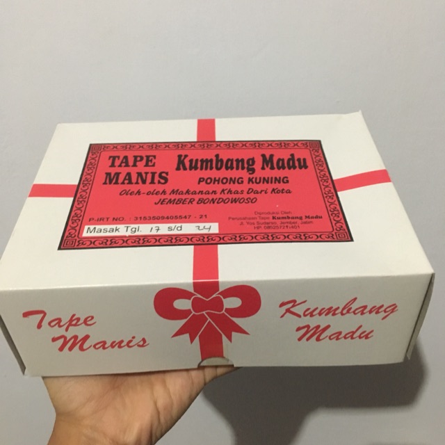 Jual Tape Singkong Kumbang Madu khas Jember | Shopee Indonesia