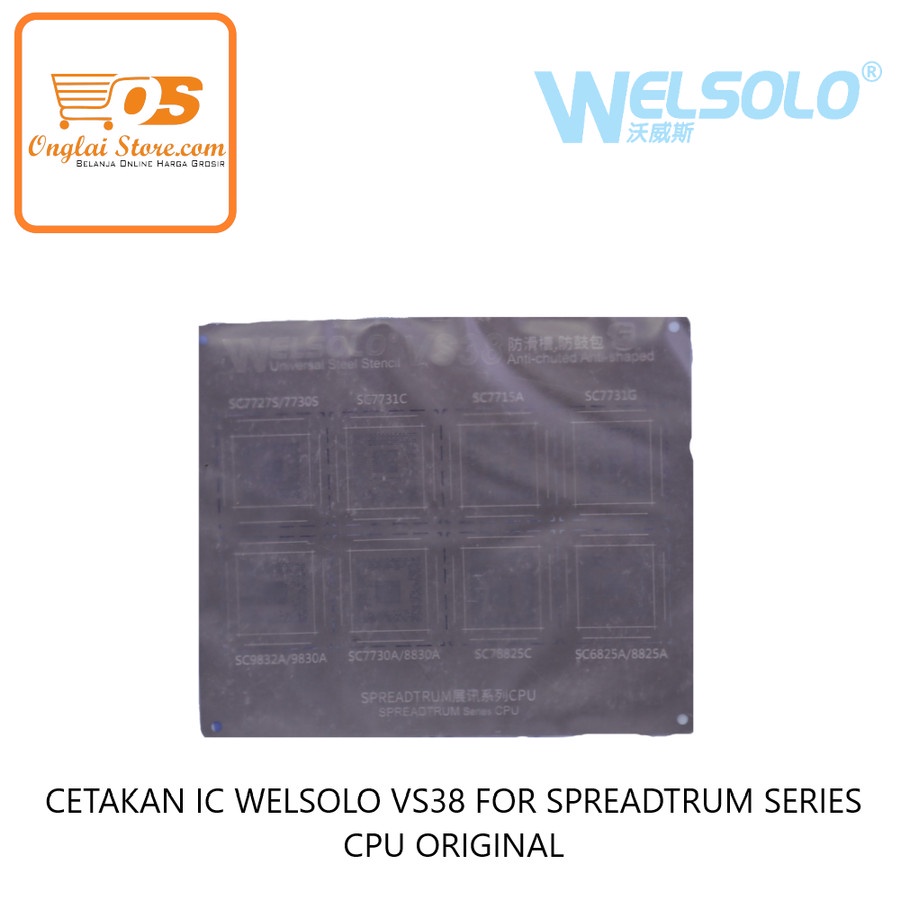 Jual CETAKAN IC WELSOLO VS38 FOR SPREADTRUM SERIES CPU ORIGINAL | Shopee Indonesia