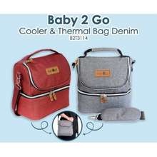 Jual Baby2GO Tas Cooler Bag ASI Thermal Denim/Stripe Baby Scots ...