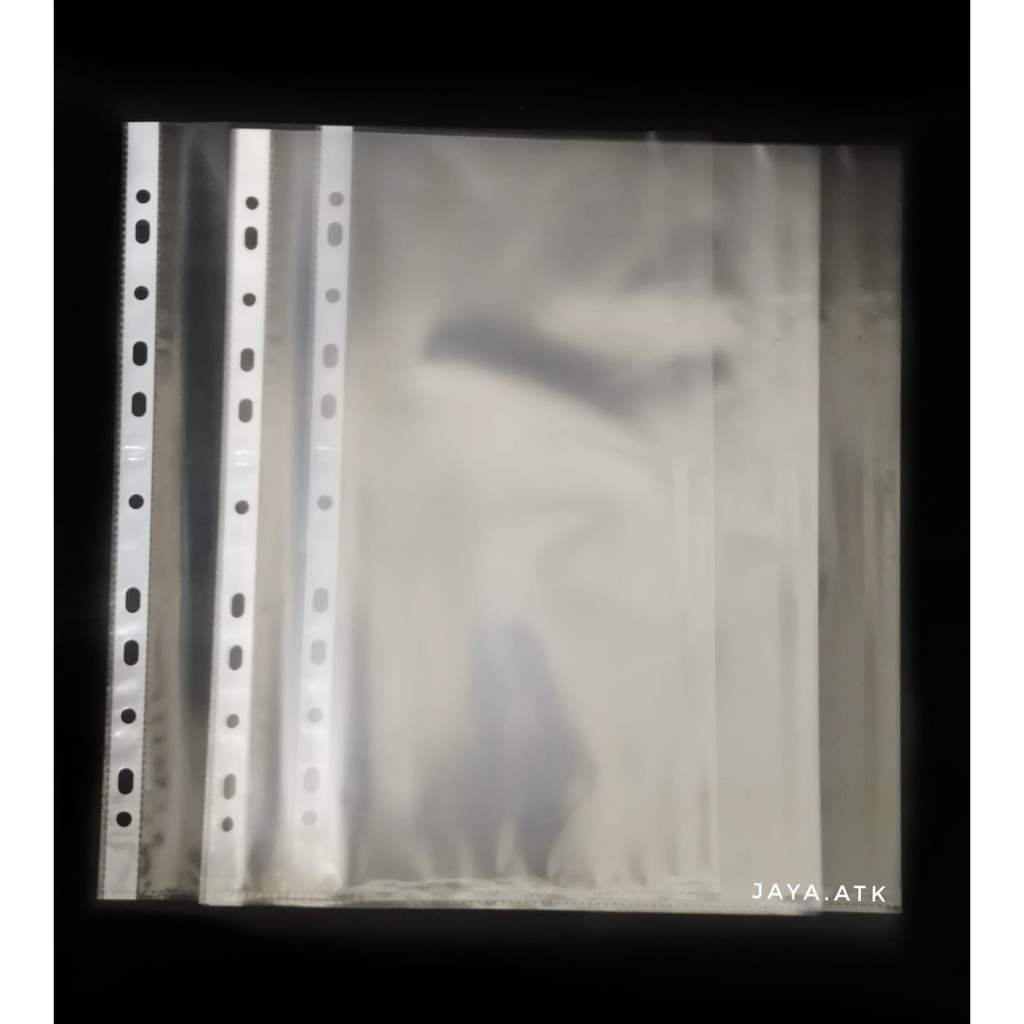 Jual PLASTIK MAP DOKUMEN PP POCKET A4 10 LBR SHEET PROTECTOR BENING ...