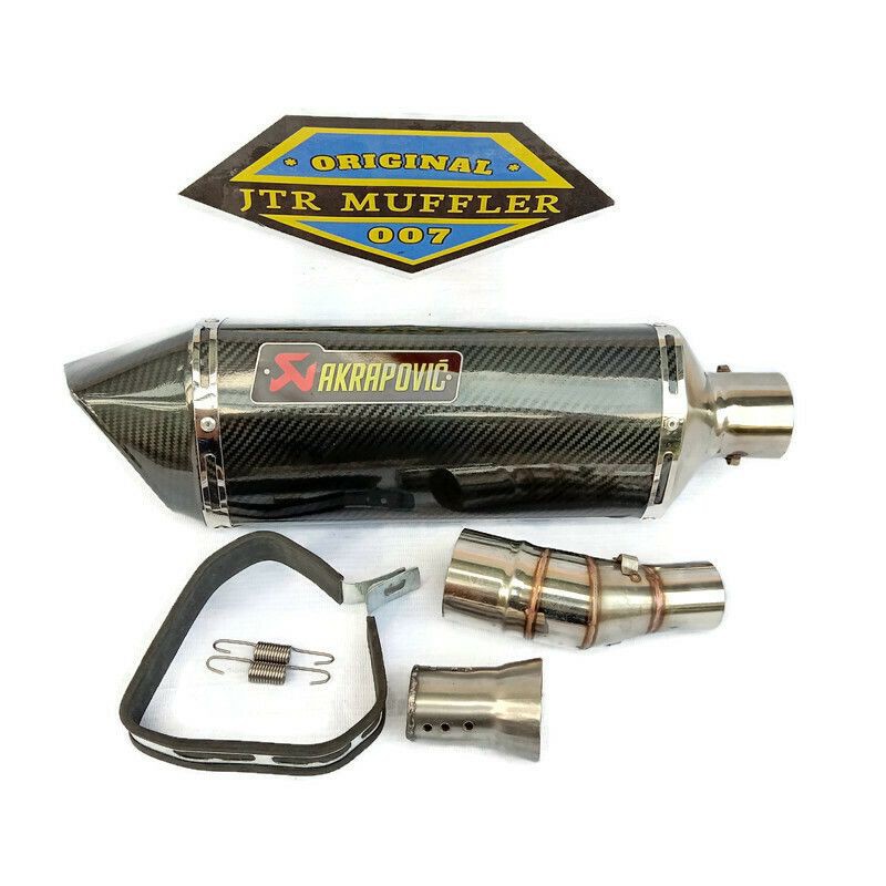 Jual Knalpot SLIP ON NINJA 250 FI KARBU NINJA 250RR MONO R25 MT25 Z250 ...