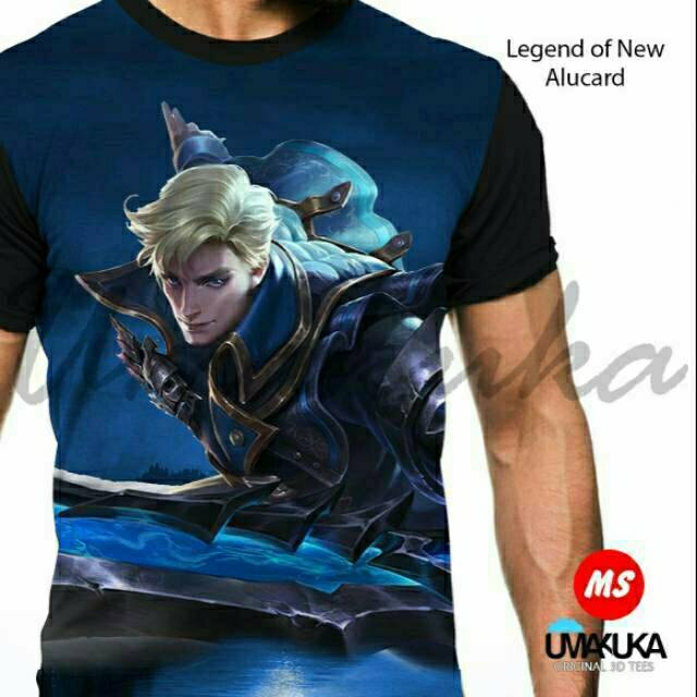 Jual Kaos Mobile Legend Of New Alucard skin Demon Hunter remake hero ...