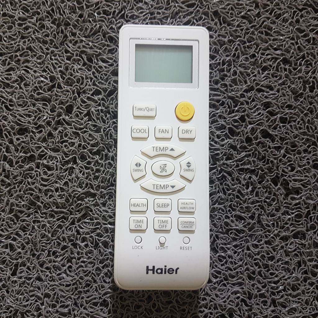 Jual Remote AC Haier Turbo Quick Second Original | Shopee Indonesia