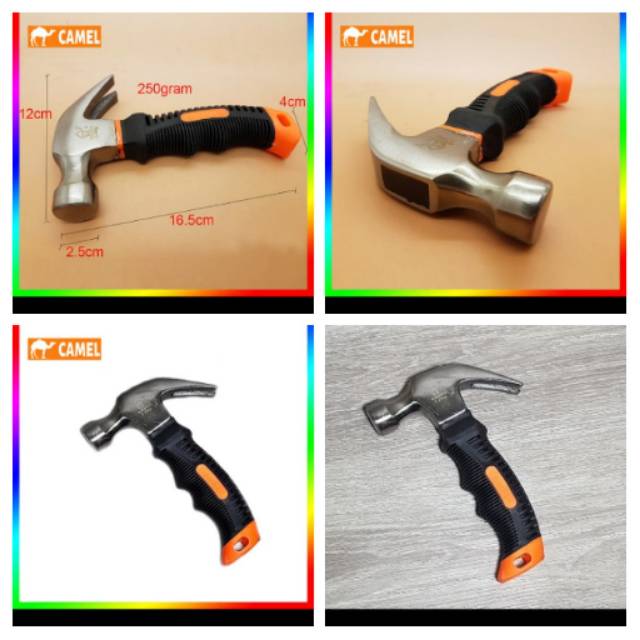 Jual Palu Mini palu kecil Palu Cebol gagang karet palu kambing Camel ...