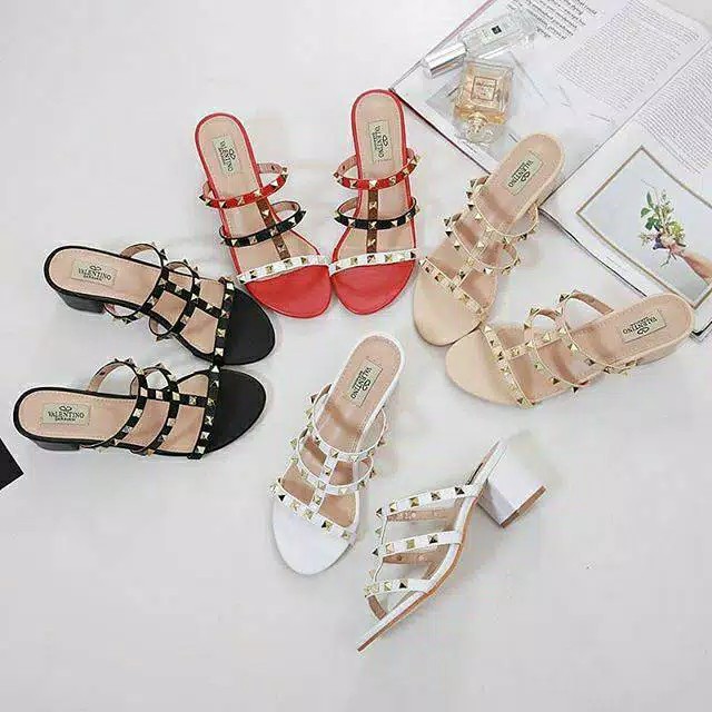 Jual Sandal heels tahu | Shopee Indonesia