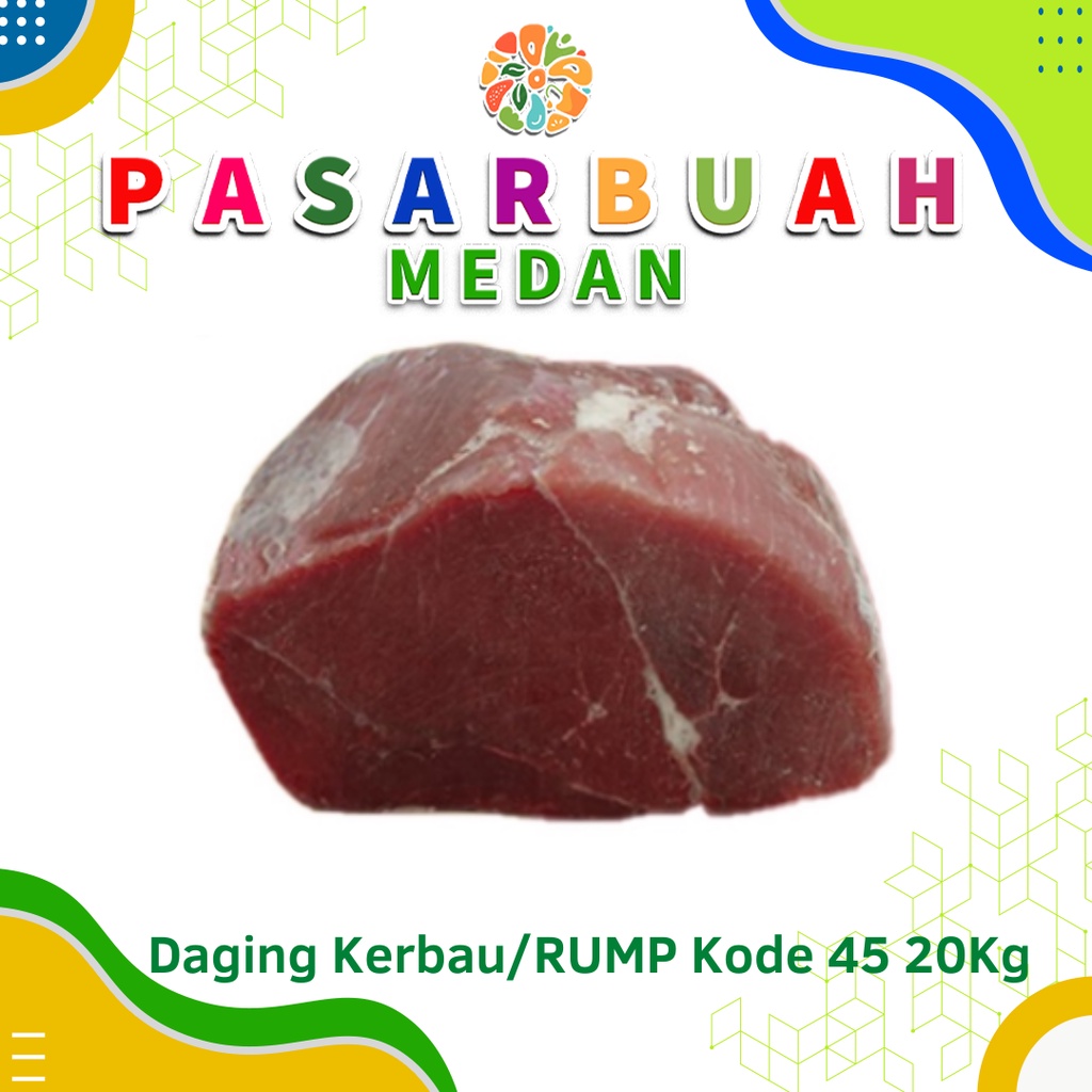 Jual Distributor DAGING KERBAU / RUMP IMPOR 20 KG / KOTAK KODE 45 ...