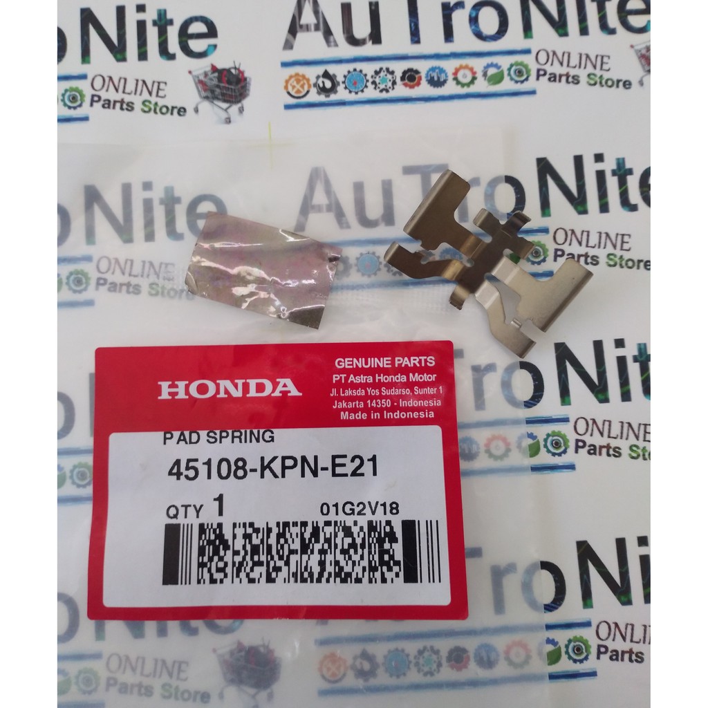 Jual Per Kampas Rem Spring Pad 45108-KPN-E21 Original Honda ADV PCX 150 ...