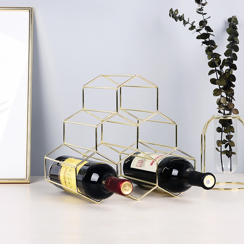 Jual #RW Wine Rack HoneyComb / Rak Wine / Rak Pajangan Wine / Rak ...
