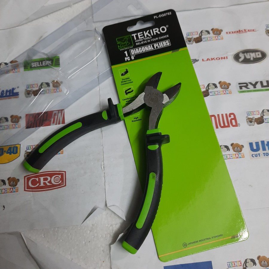 Jual TEKIRO 6" Tang Potong Diagonal Cutting Pliers 6 Inchi | Shopee ...