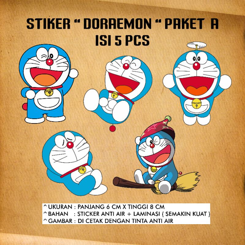 Jual Stiker Doraemon Setiker doraemon Stiker doraemon motor Sticker ...