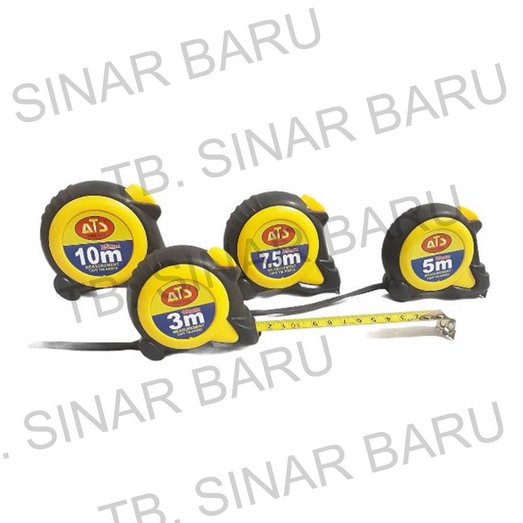 Jual ATS Meteran Rol Magnet Karet Autolock | Measuring Tape 3M,5M,7.5M ...