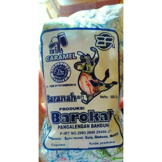 Jual Permen Caramel Susu Barokah 500 gram | Shopee Indonesia