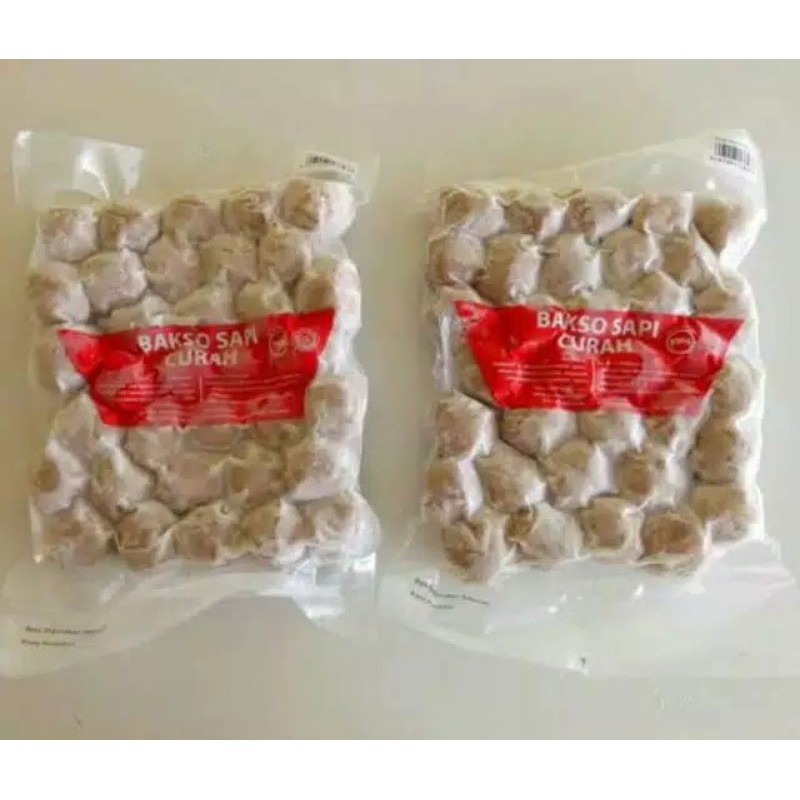 Jual BAKSO SAPI ASLI CURAH ENAK FROZEN FOOD SURABAYA MURAH | Shopee ...