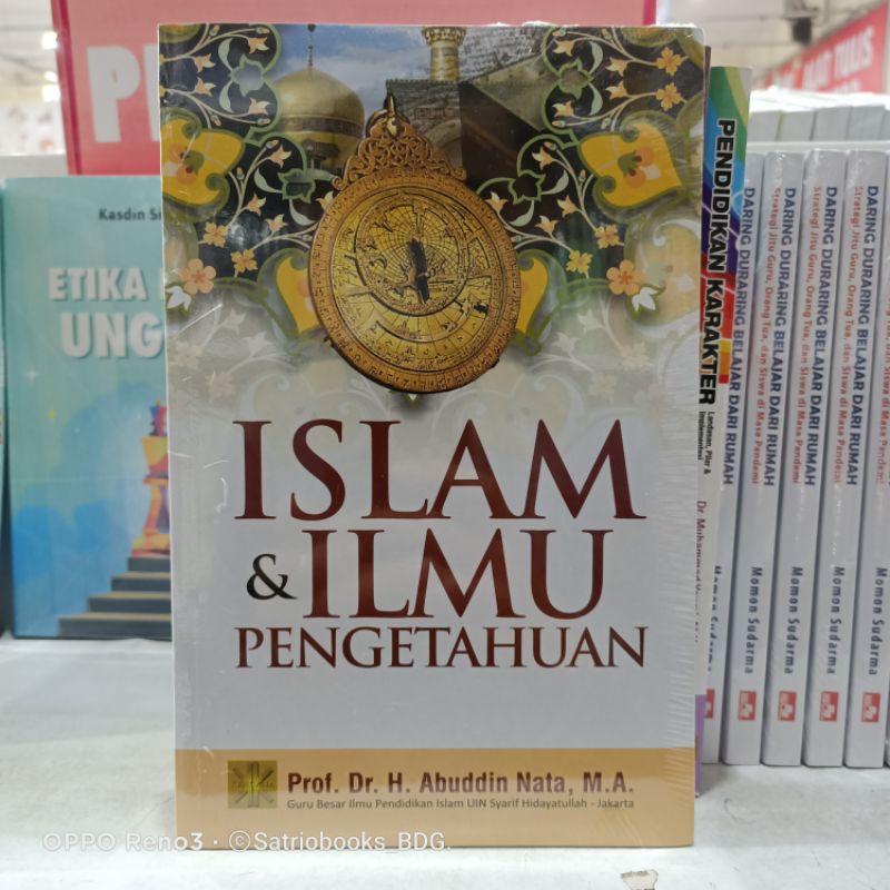 Jual ISLAM DAN ILMU PENGETAHUAN. Prof.Dr.H.ABUDDIN NATA. ORIGINAL. BARU ...