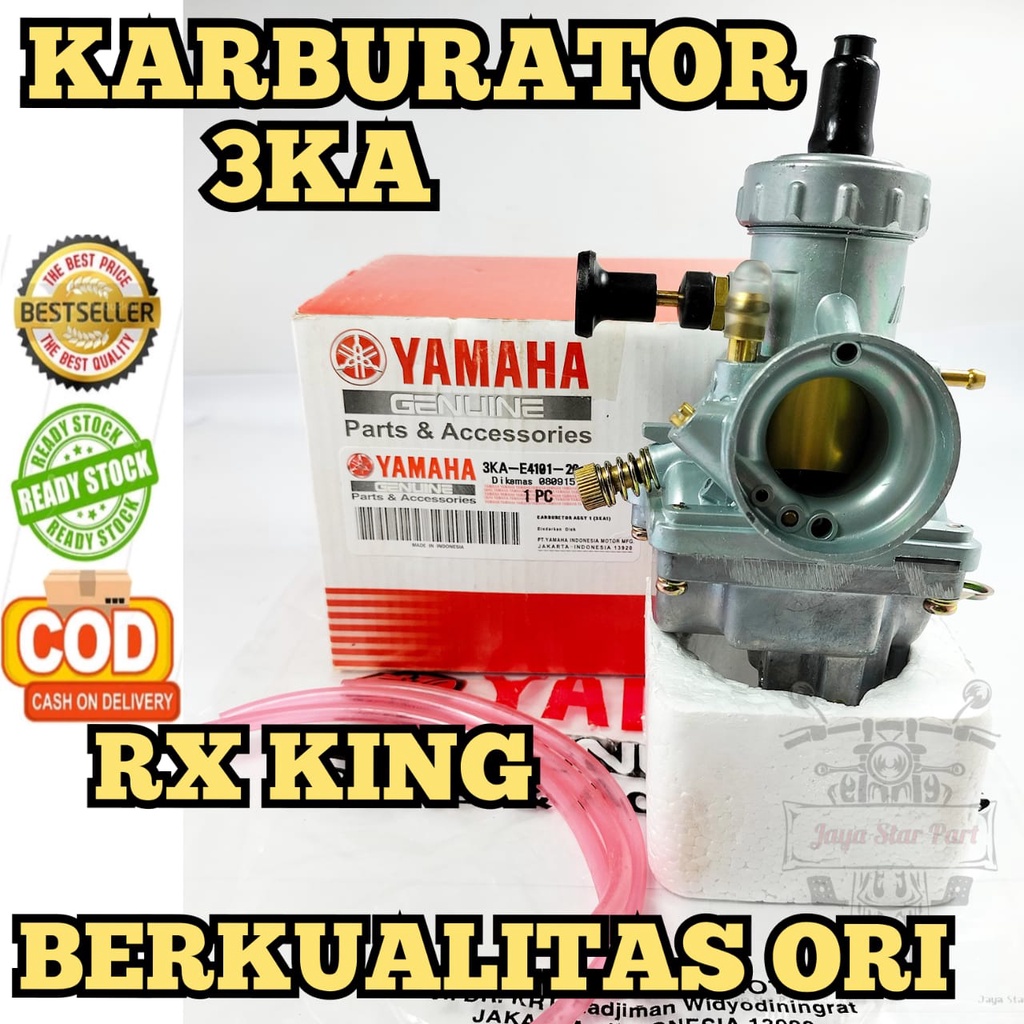 Jual ORI KARBURATOR YAMAHA 3KA ORIGINAL ASLI YAMAHA PRESISI SIAP PASANG RX KING/RX KING NEW ...