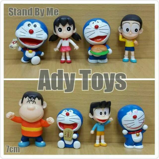 Jual 8pcs/Set Doraemon Stand By Me Nobita Nobi Shizuka Minamoto Takeshi ...