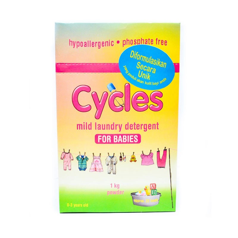 Jual Cycles Baby Detergent - Powder 1kg | Shopee Indonesia
