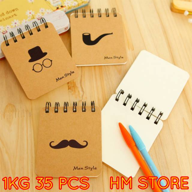 Jual Notepad Men Style Buku Catatan Kecil Notebook Kecil Buku Tulis ...