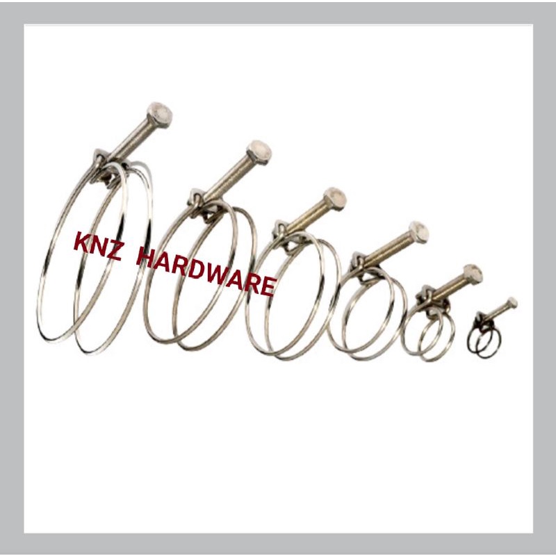 Jual HOSE CLAMP CLAM KLEM SELANG KAWAT BESI ½" ⅝" ¾" ⅞" | Shopee Indonesia