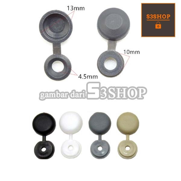 Jual Cover Tutup Baut Variasi Interior Mobil Audio Plastik 13mm ...