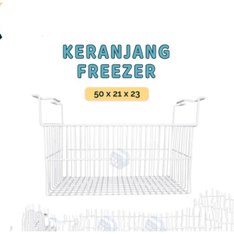 Jual Rak freezer keranjang freezer besi 50x21x31cm | Shopee Indonesia