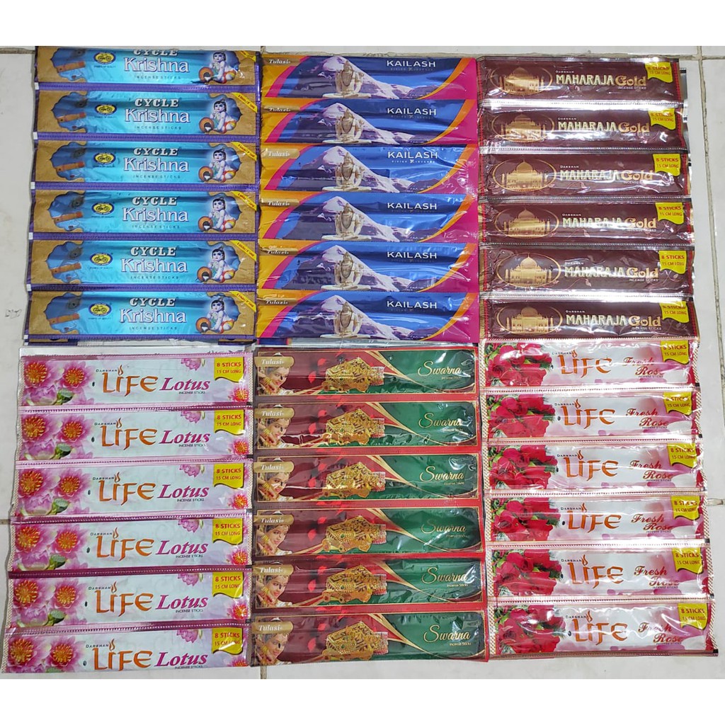 Jual Dupa Mini Ukuran Kecil Hio Wangi Aromaterapi Life Darshan India ...