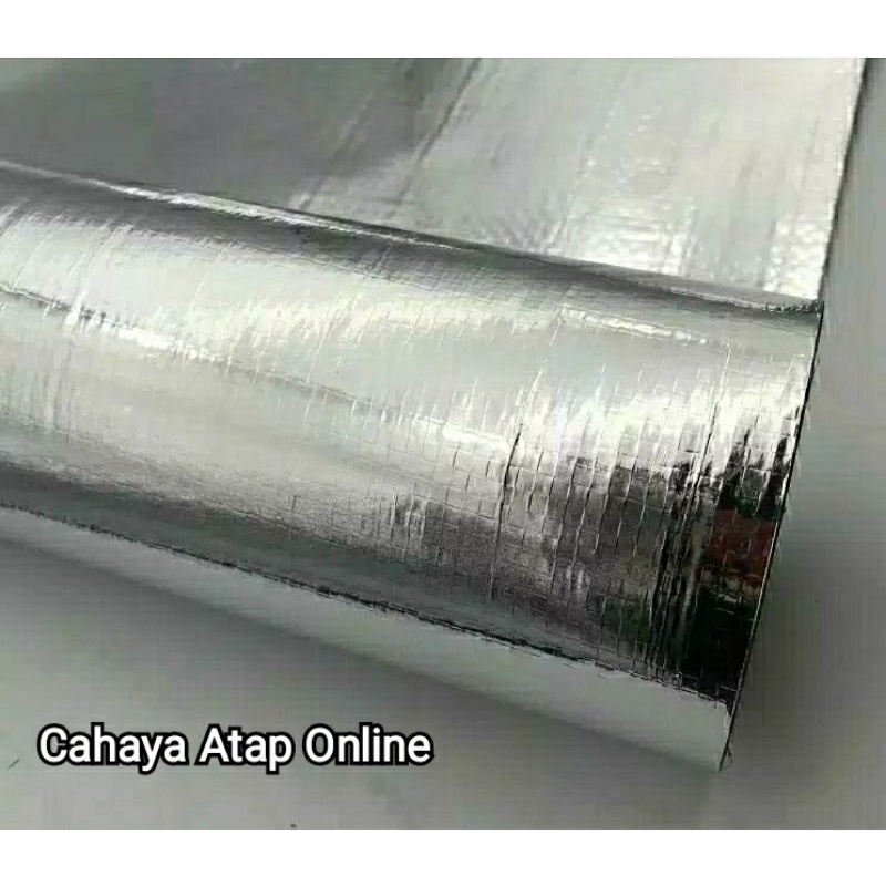 Jual Aluminium Foil Peredam Panas Atap Woven Double Side / Insulasi ...