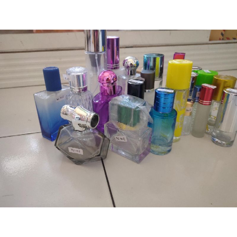 Jual botol kaca spray 10 ml parfum/serbaguna | Shopee Indonesia