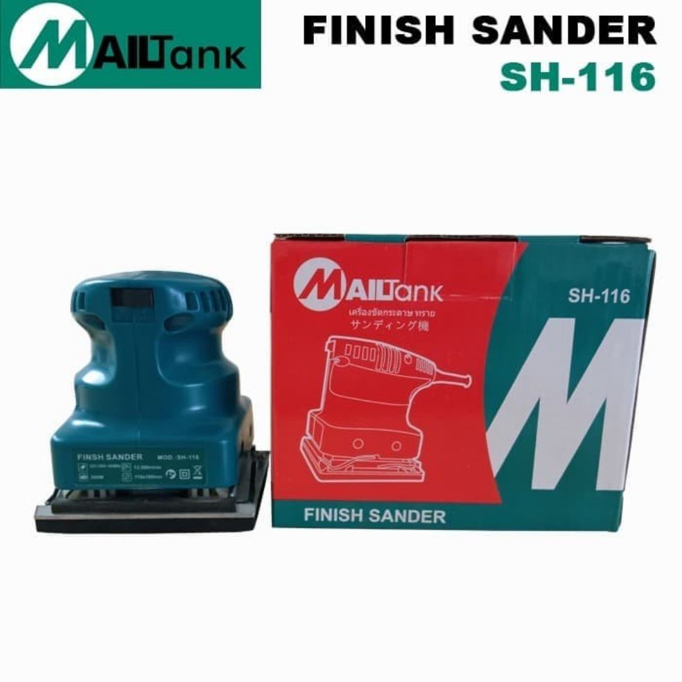 Jual Mailtank Finish Sander SH-116 Mesin Amplas Listrik Model Kotak ...