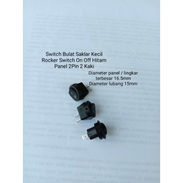 Jual saklar kecil bulat | Shopee Indonesia