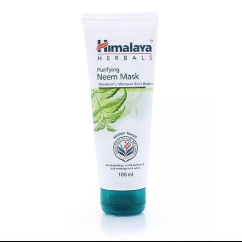 Jual [BPOM] Himalaya Purifying Neem Mask Masker Wajah Mencerahkan Anti ...