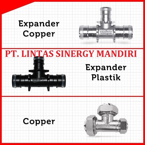 Jual Fitting Pex Westpex Tee Expander Plastik 20mm | Shopee Indonesia