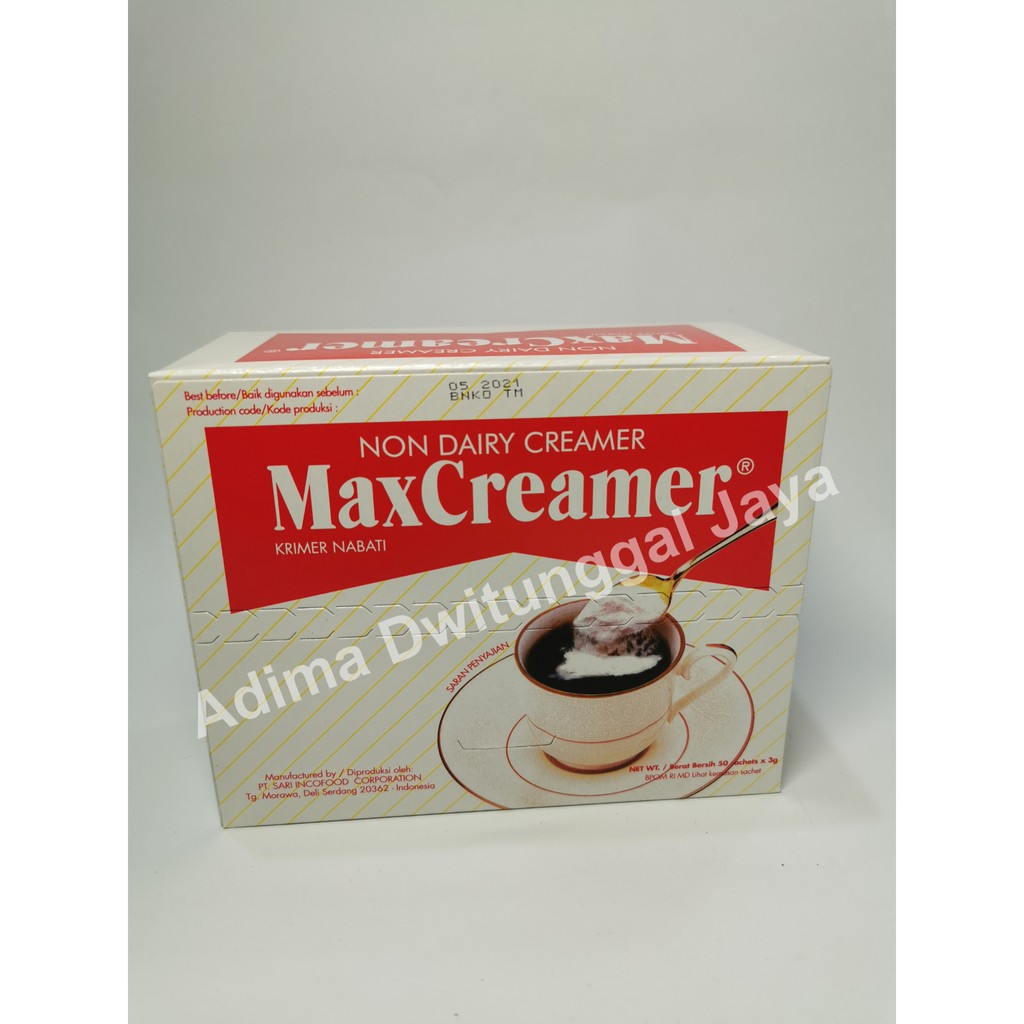 Jual Max Creamer / Krimer / Max Creamer Non Dairy Sachet | Shopee Indonesia