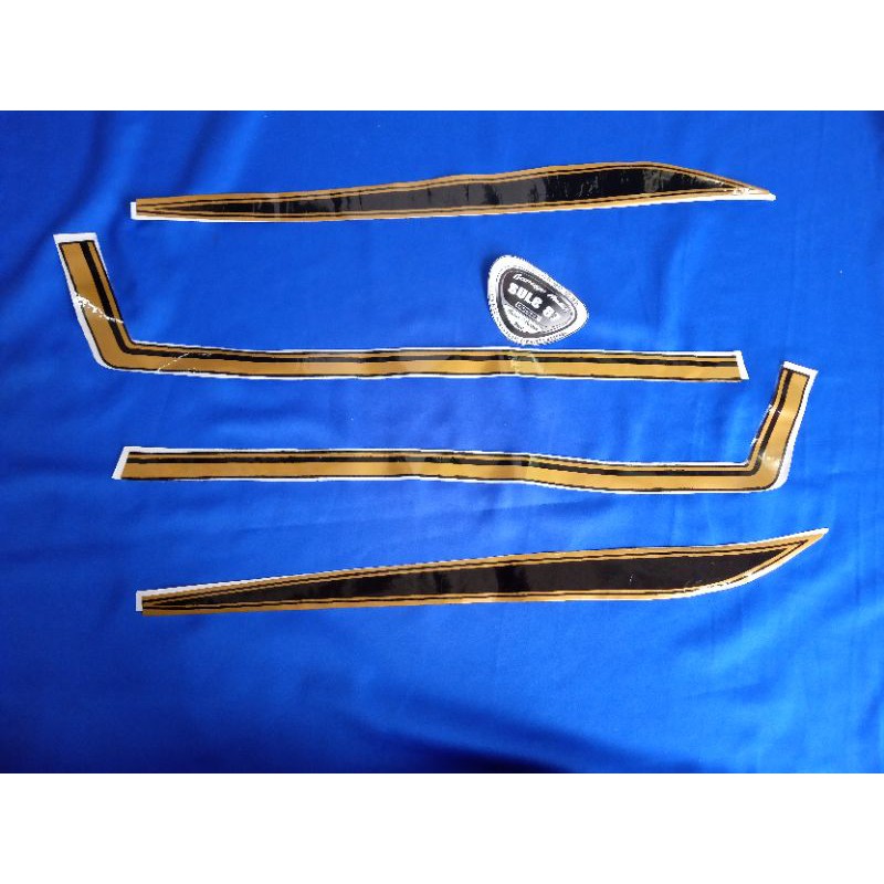 Jual Stiker polet striping tangki honda gl100 tahun 2002Harga | Shopee ...