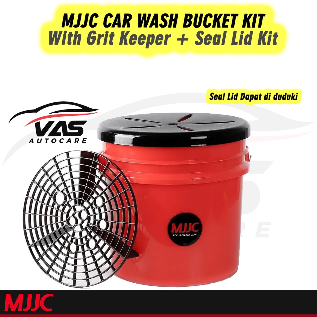 Jual MJJC Bucket Kit Grit Keeper Guard Car Wash Filter Ember Cuci Mobil ...