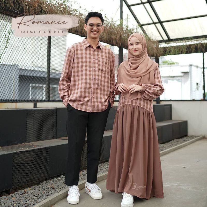 Jual Dalmi Dress Couple by Zayrahijab | Shopee Indonesia