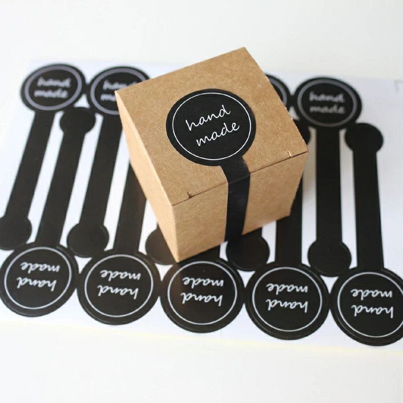 Jual (1lembar10pcs) stiker diy thank you/sticker panjang toples/label ...