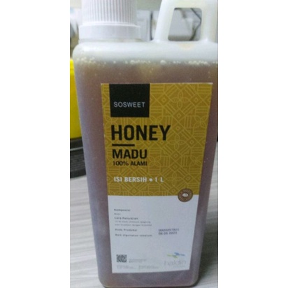 Jual MADU 100% ALAMI HONEY 1 LITER HALDINFOODS | Shopee Indonesia