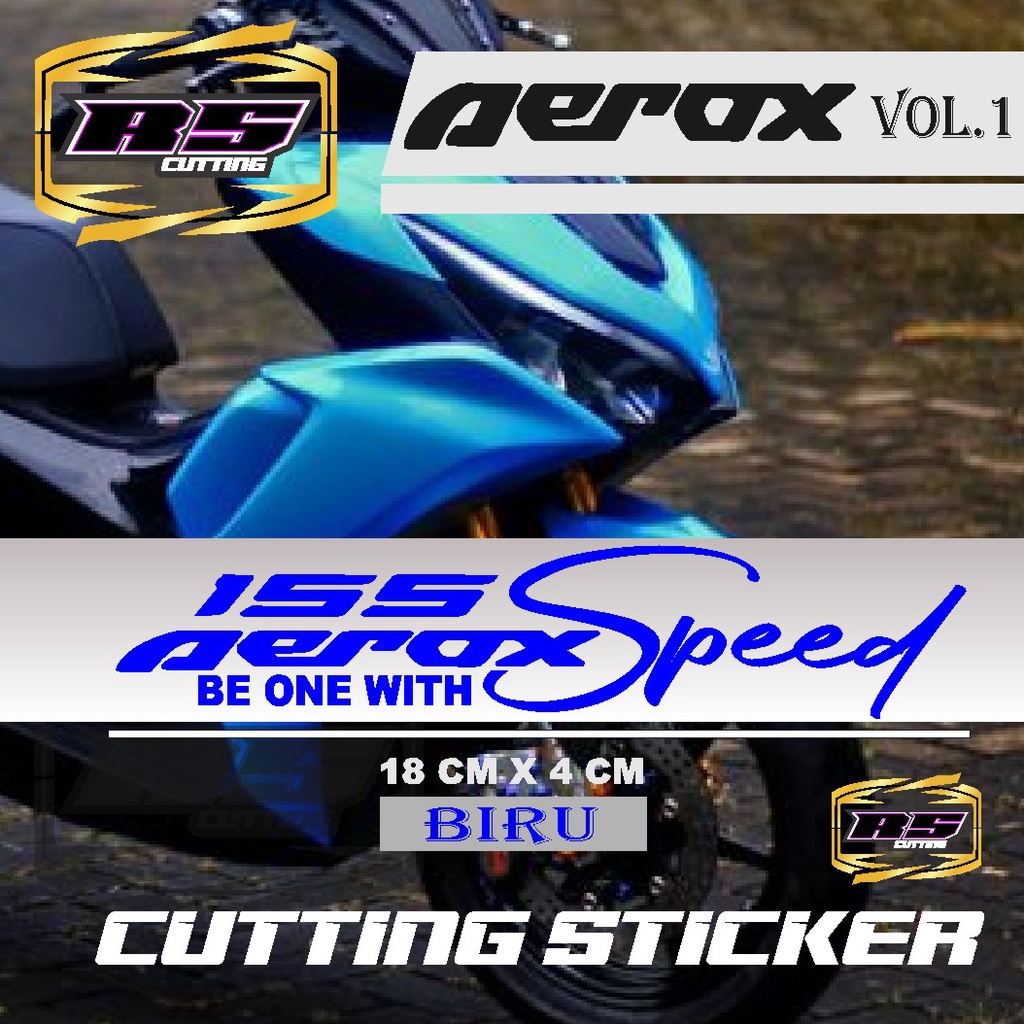 Jual Sticker Aerox Cutting sticker AEROX - Aksesoris Stiker Lis Variasi ...