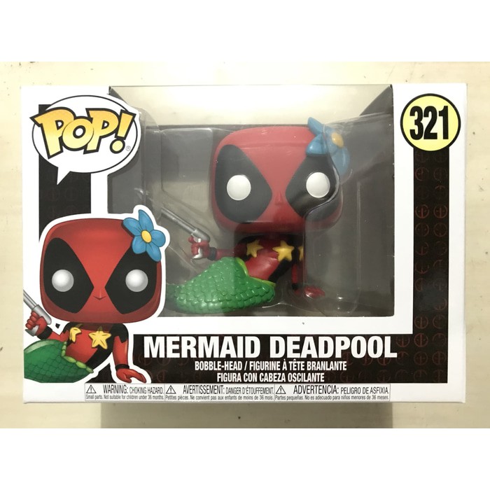 Jual Funko POP! Marvel: DEADPOOL 2 - Mermaid Deadpool | Shopee Indonesia