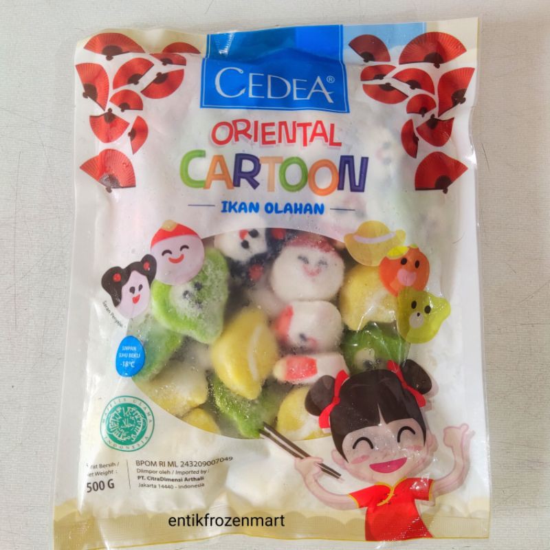 Jual Cedea Oriental Cartoon 200gr | 500gr | Shopee Indonesia