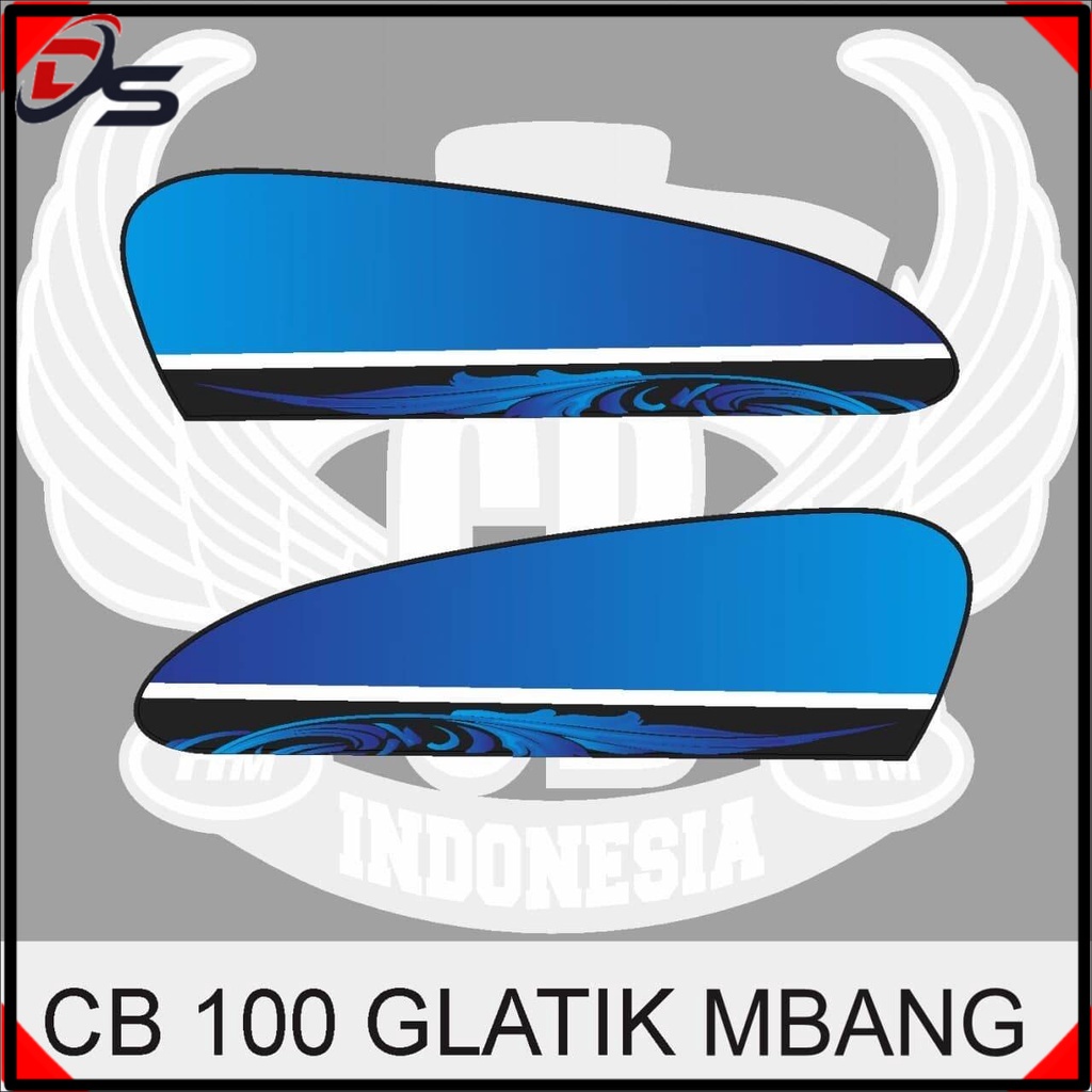 Jual sticker striping CB 100 GLATIK MBANG | Shopee Indonesia