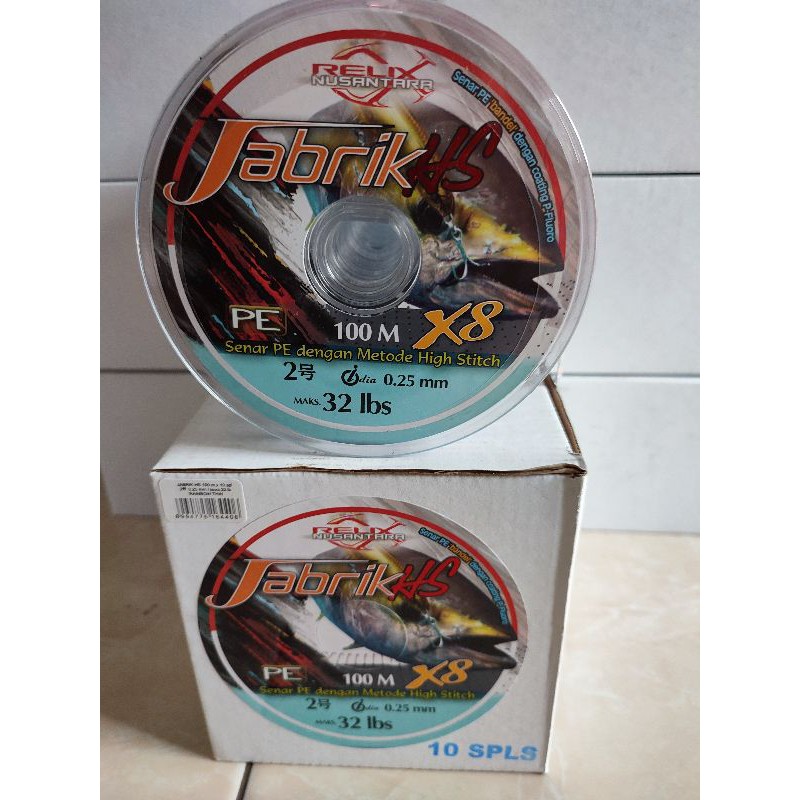 Jual PE jabrik X8 Relix nusantara 100 m | Shopee Indonesia