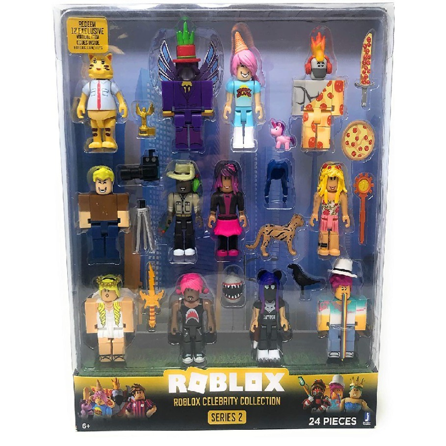 Jual Roblox Figure Celebrity Pack Set 12/ Mainan Roblox Minifigure ...