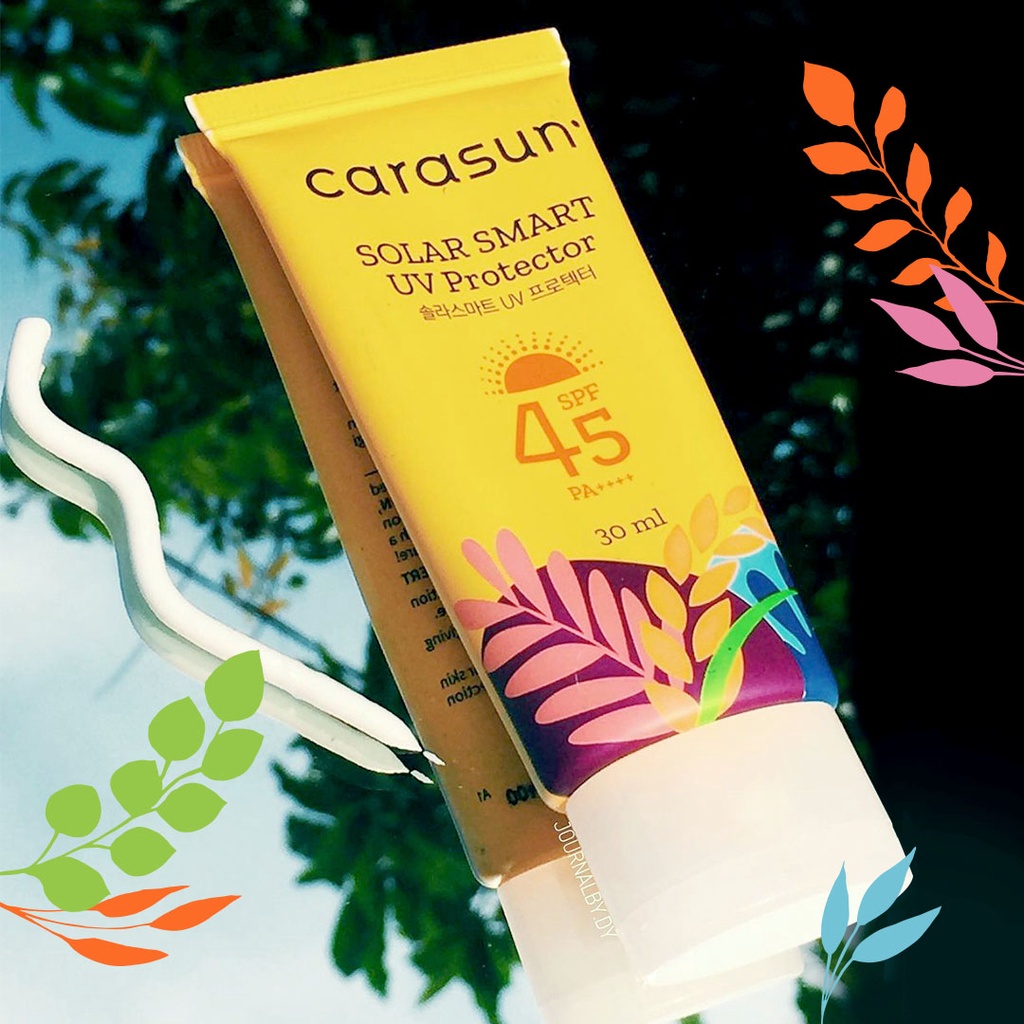 Jual CARASUN Solar Smart UV Protector SPF 45 PA++++ 30ml & 8ml ...