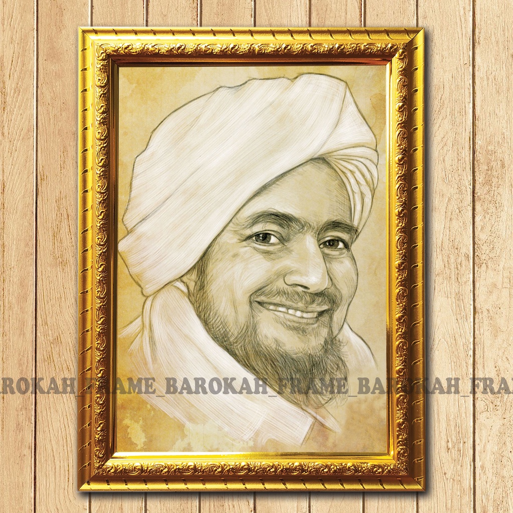 Jual Pigura + Foto Habaib Habib dan Ulama , CUSTOM / REQUEST Sendiri ...