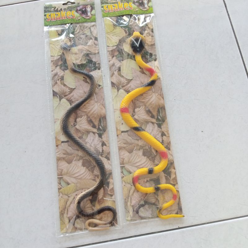 Jual Ular Mainan bijian karet | Shopee Indonesia