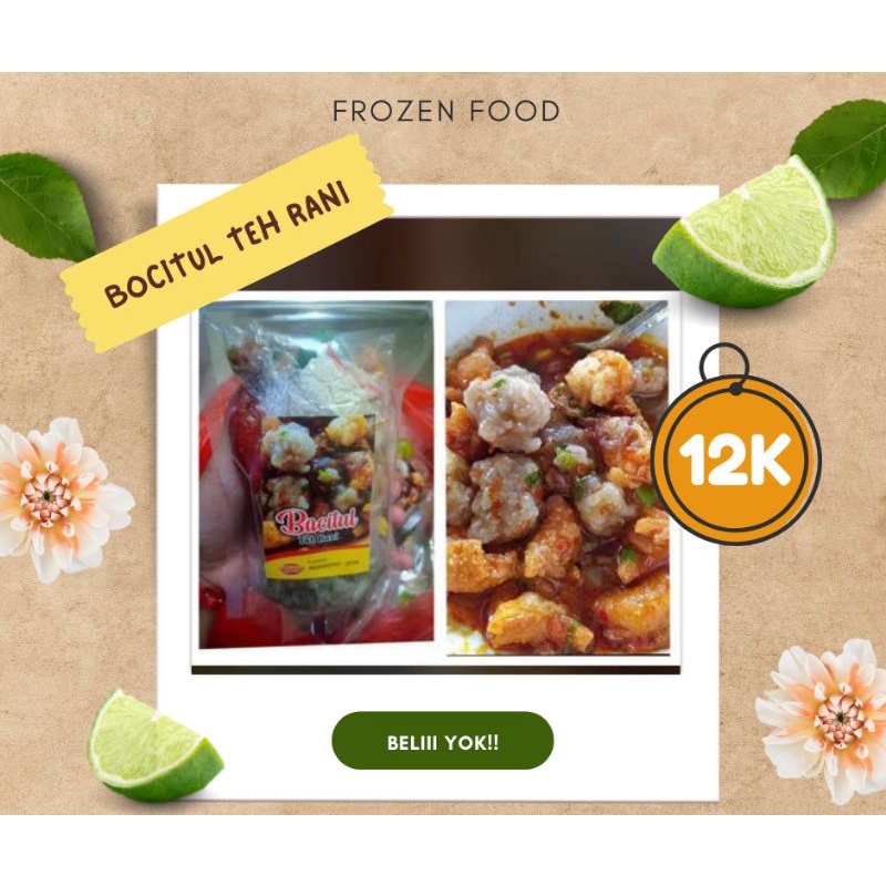 Jual Bacitul Bakso Aci Tulang Rangu Teh Rani Bakso Aci viral Mojokerto ...