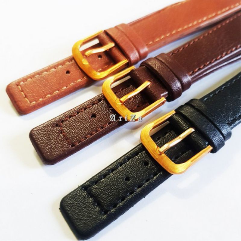 Jual Strap Tali jam kalep kulit MM UNIVERSAL Tali kulit Ukuran 12mm ...